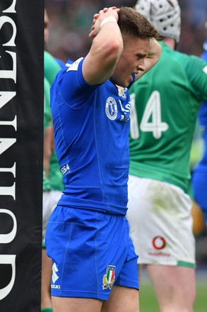 Stephen Varney Italy During 6 Nations Editorial Stock Photo - Stock ...