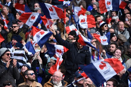 France Rugby Fan Editorial Stock Photo - Stock Image | Shutterstock