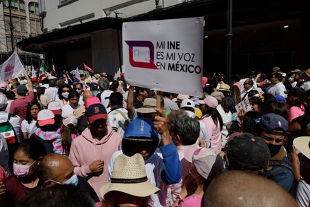 Group People Marching Mexico City Mexico Editorial Stock Photo - Stock ...