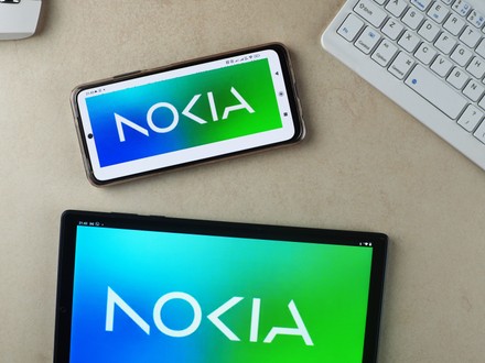 This Photo Illustration Nokia New Logo Editorial Stock Photo - Stock ...