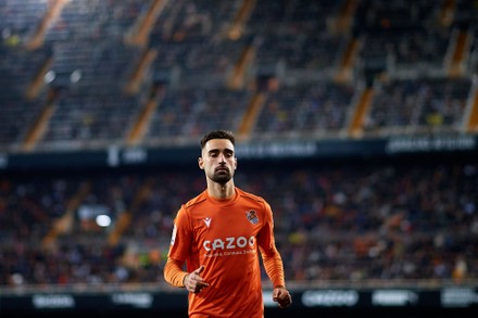 Brais Mendez Real Sociedad Looks On Editorial Stock Photo - Stock Image ...