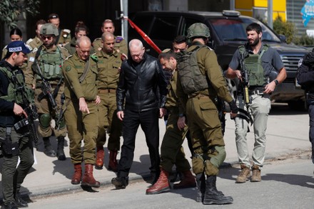 Minister Defence Israel Yoav Galant Visits Editorial Stock Photo ...