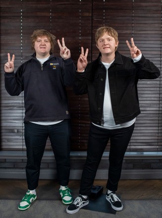 Lewis Capaldi Comes Face Face His Editorial Stock Photo - Stock Image ...