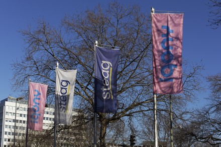 Steag Iqony Flags Logo Front Headquarters Editorial Stock Photo - Stock ...