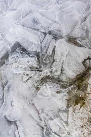 Details Shapes Structures Ice Ice Crystals Editorial Stock Photo ...