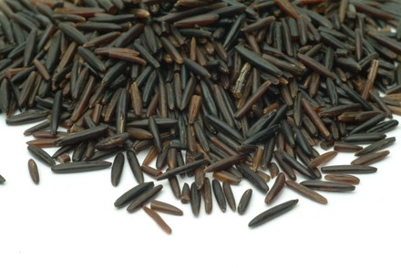 Food Black Rice Wild Rice Zizania Editorial Stock Photo - Stock Image ...