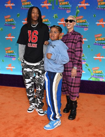 Wiz Khalifa Sebastian Thomaz Amber Rose Editorial Stock Photo - Stock ...