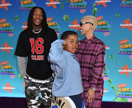 Wiz Khalifa Sebastian Thomaz Amber Rose Editorial Stock Photo - Stock ...