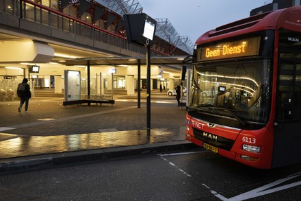 Display On Bus Reads No Service Editorial Stock Photo - Stock Image ...