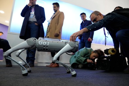 Go1 Robot By Unitree Company Seen Editorial Stock Photo - Stock Image ...