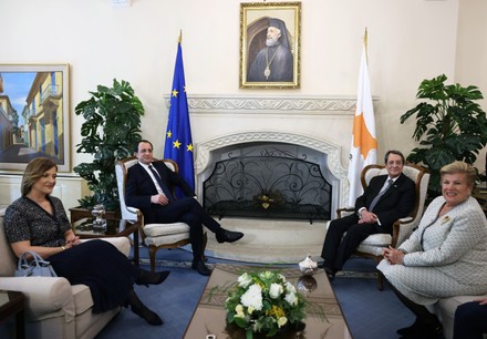 New Cyprus President Nikos Christodoulides His Editorial Stock Photo ...