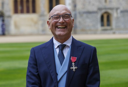 Gregg Wallace Wearing His Mbe Medal Editorial Stock Photo - Stock Image ...