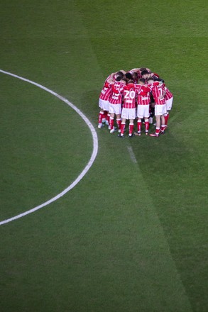 Bristol City Team Huddle Editorial Stock Photo - Stock Image | Shutterstock