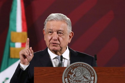 Mexicos President Andres Manuel Lopez Obrador Editorial Stock Photo ...