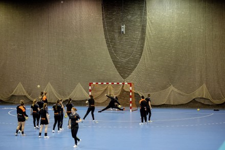 Arnhem Selection Teamnl Womens Handball During Editorial Stock Photo ...
