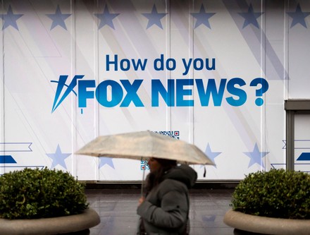Screens Office Inside Fox News Headquarters Editorial Stock Photo ...