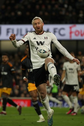 Tim Ream Fulham Controls Ball During Editorial Stock Photo - Stock ...