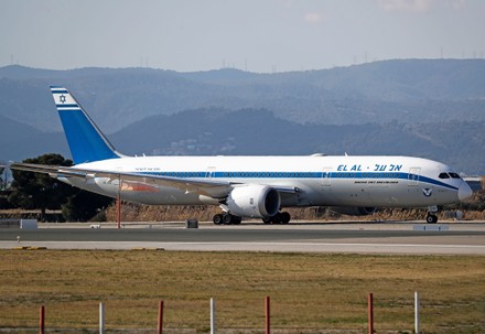 Boeing 7879 Dreamliner El Al Retro Editorial Stock Photo - Stock Image ...