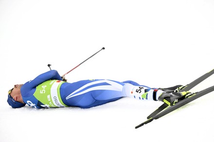 Perttu Finland Exhausted After Competing Mens Editorial Stock Photo ...