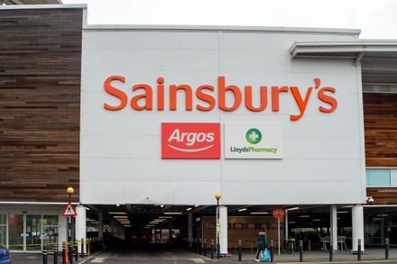 Sainsburys Supermarket Argos Store Slough Berkshire Editorial Stock ...