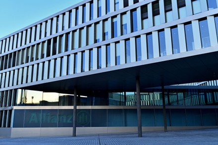 Allianz Logo Seen On Headquarter Allianz Editorial Stock Photo - Stock ...