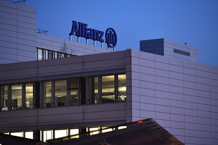 Allianz Logo Seen On Headquarter Allianz Editorial Stock Photo - Stock ...
