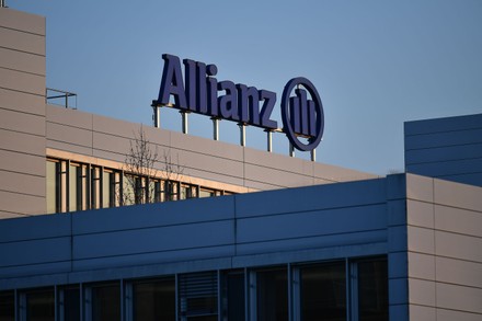 Allianz Logo Seen On Headquarter Allianz Editorial Stock Photo - Stock ...