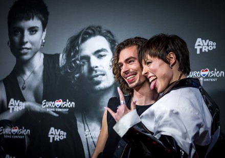 Rotterdam Dutch Song Festival Duo Mia Editorial Stock Photo - Stock ...