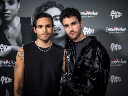 Rotterdam Producers Duncan Laurence His Partner Editorial Stock Photo ...