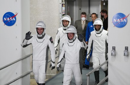 Spacex Nasa Crew6 Prepare Board Crew Editorial Stock Photo - Stock ...
