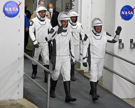 Nasa Astronauts Warren Hoburg Stephen Bowen Editorial Stock Photo ...