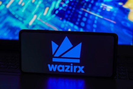 This Photo Illustration Wazirx Logo Seen Editorial Stock Photo - Stock ...