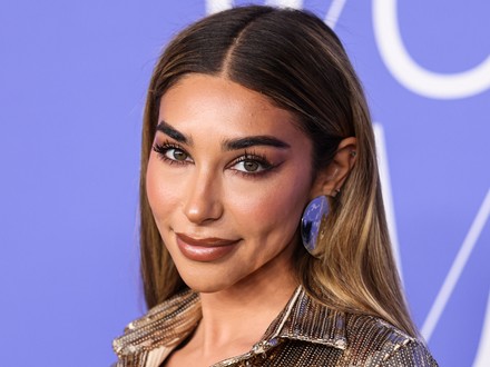 Chantel Jeffries Wearing Laquan Smith Look Editorial Stock Photo ...
