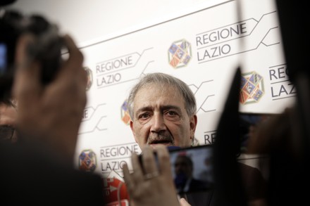 Rome Italy Politics Francesco Rocca Taking Editorial Stock Photo ...