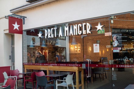Pret Manger Restaurant Windsor Berkshire Pret Editorial Stock Photo ...