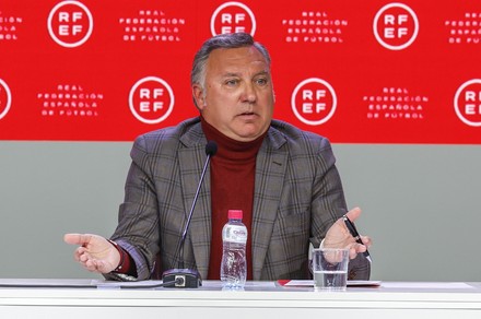 Spanish Referee Technical Committee Cta President Editorial Stock Photo ...