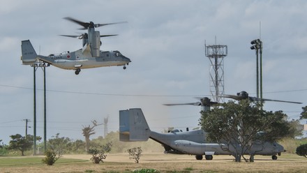 Japan Ground Selfdefense Forces V22 Osprey Editorial Stock Photo ...