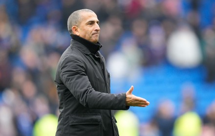 Cardiff City Manager Sabri Lamouchi Editorial Stock Photo - Stock Image ...