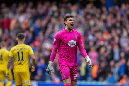 Kilmarnock Goalkeeper Sam Walker Before Kick Editorial Stock Photo ...