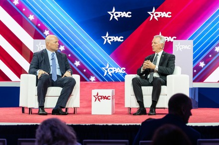 Kimberly Guilfoyle Broadcasts 1st Day Cpac Editorial Stock Photo ...