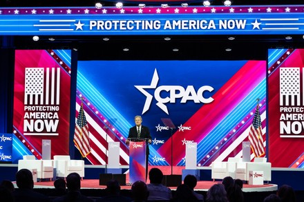 Kimberly Guilfoyle Broadcasts 1st Day Cpac Editorial Stock Photo ...
