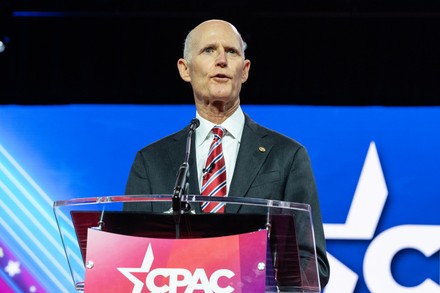 Us Senator Rick Scott Speaks On Editorial Stock Photo - Stock Image ...