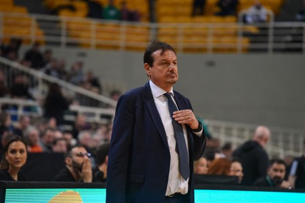 Ergin Ataman Coach Anadolu Efes Istanbul Editorial Stock Photo - Stock ...