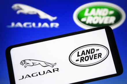 This Photo Illustration Jaguar Land Rover Editorial Stock Photo - Stock ...