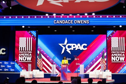 Conservative Political Commentator Candace Owens Speaks Editorial Stock ...