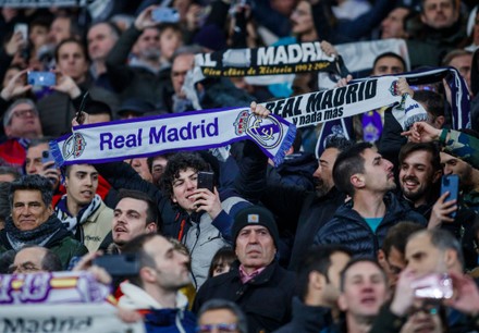 Real Madrid Supporter During Copa Del Editorial Stock Photo - Stock ...