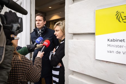 Flemish Minister Mobility Public Work Lydia Editorial Stock Photo ...