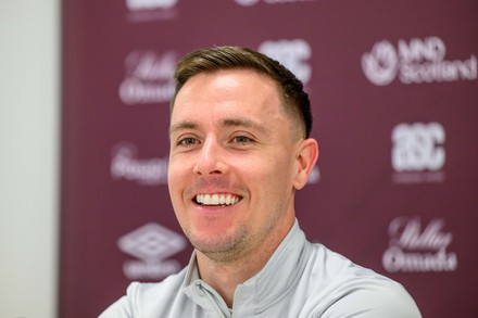 Barrie Mckay Hearts During Press Conference Editorial Stock Photo ...