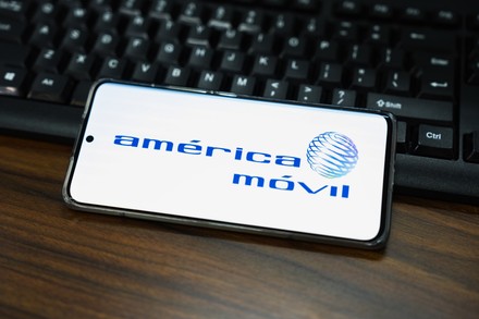 This Photo Illustration America Movil Logo Editorial Stock Photo ...