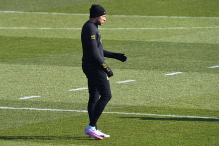 Kylian Mbappe During Training Session Editorial Stock Photo - Stock ...